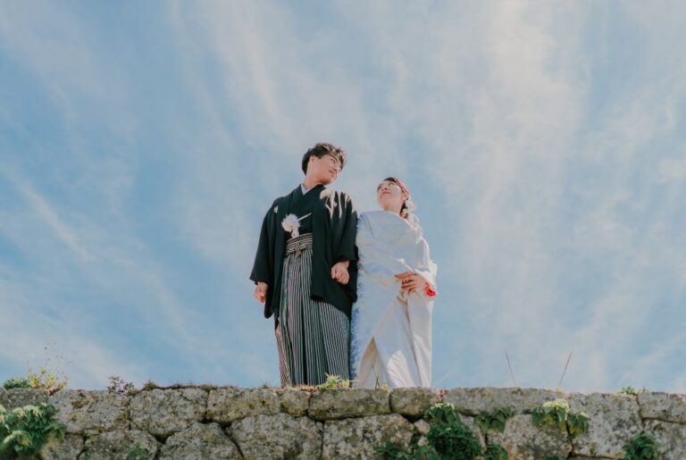 Japanese Kimono vs Okinawan Ryuso?? - Ryukyu Wedding